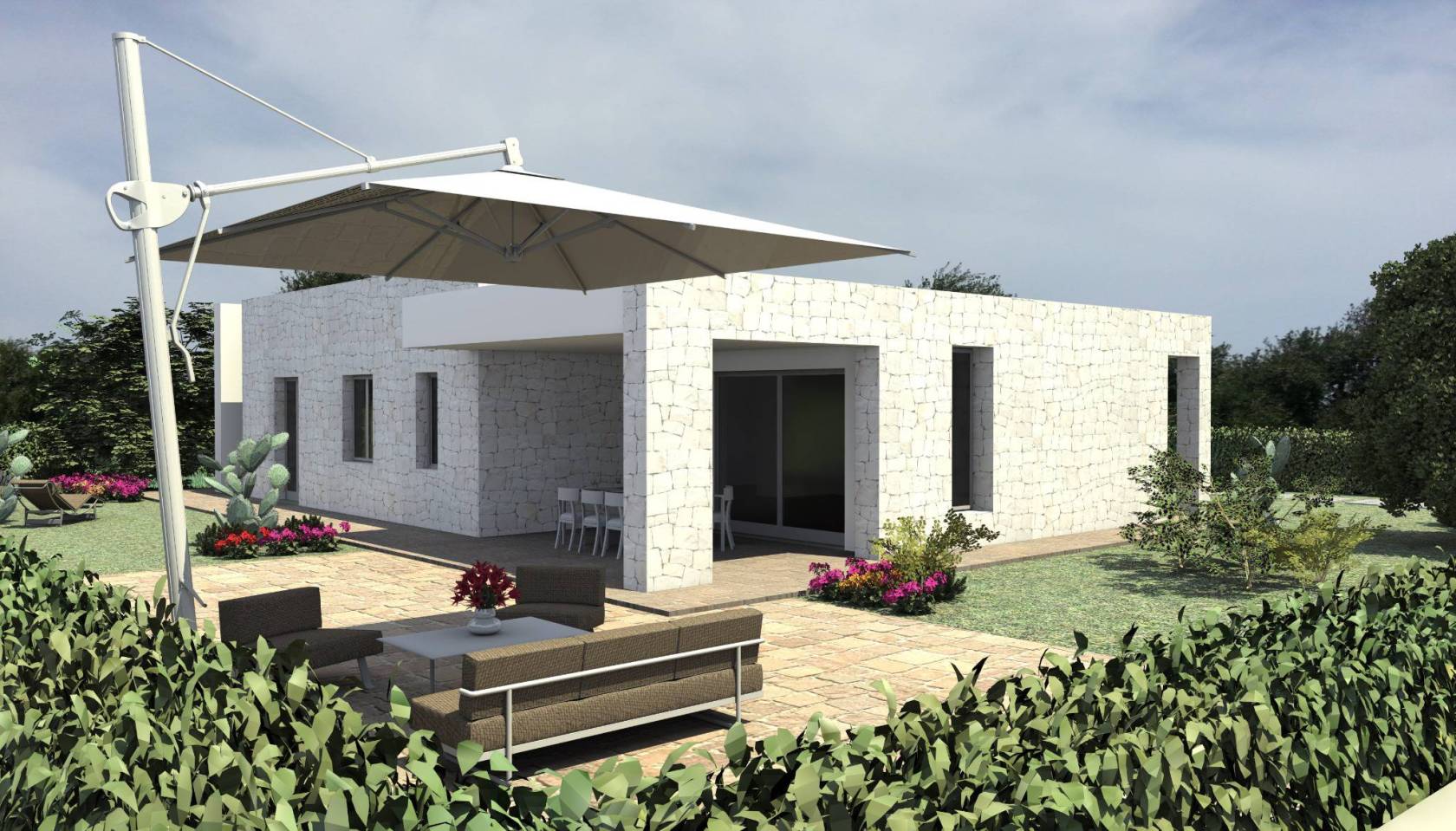 Villa unifamiliare, nuova, 195 m², Fasano Paese, Fasano