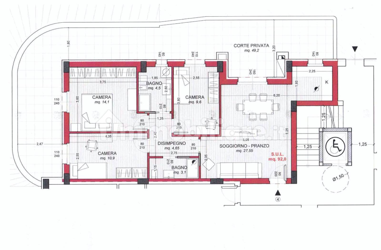 Quadrilocale via tosatti 23, Porto d'Ascoli, San Benedetto del Tronto