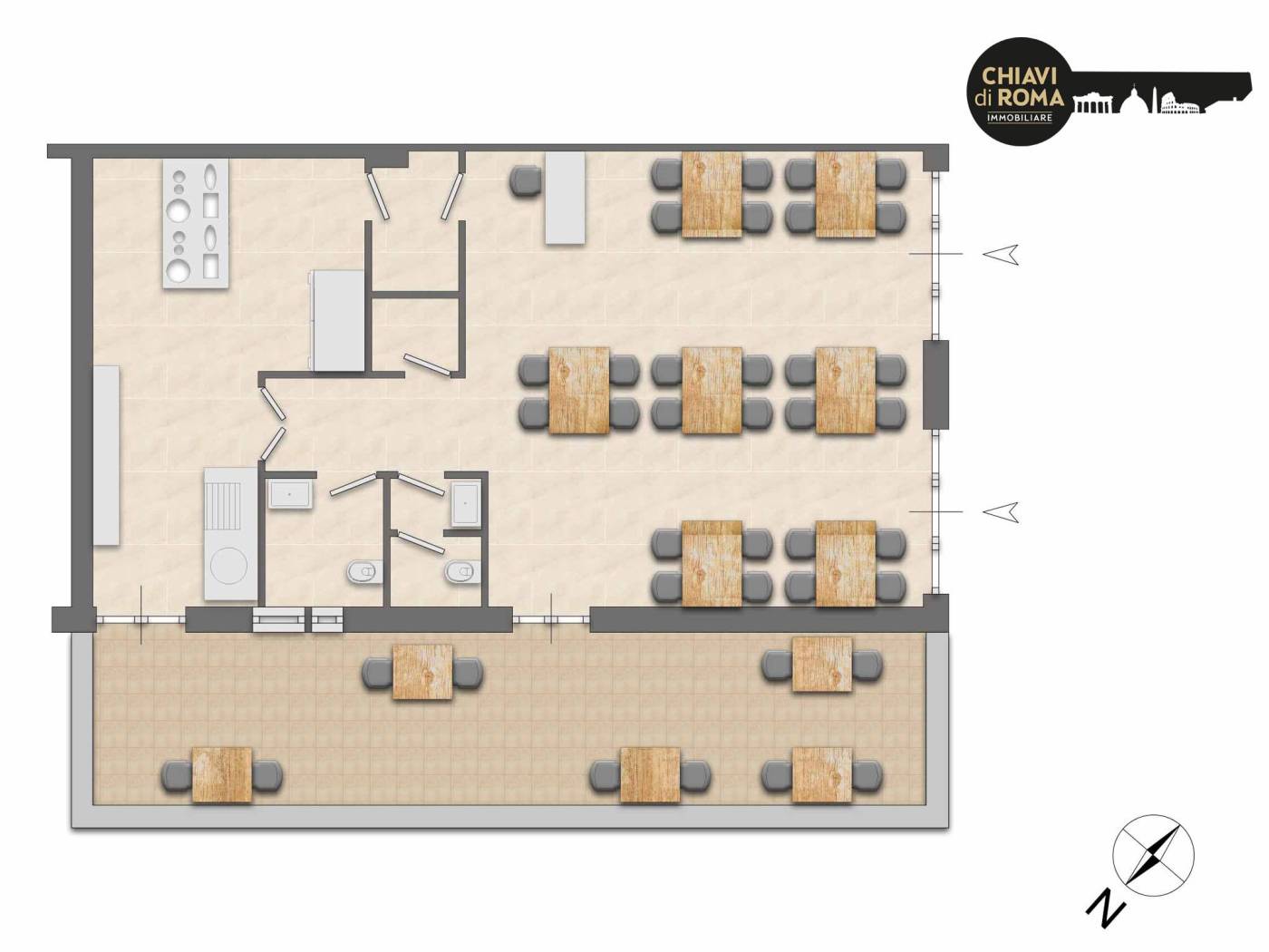 Locale commerciale in Vendita