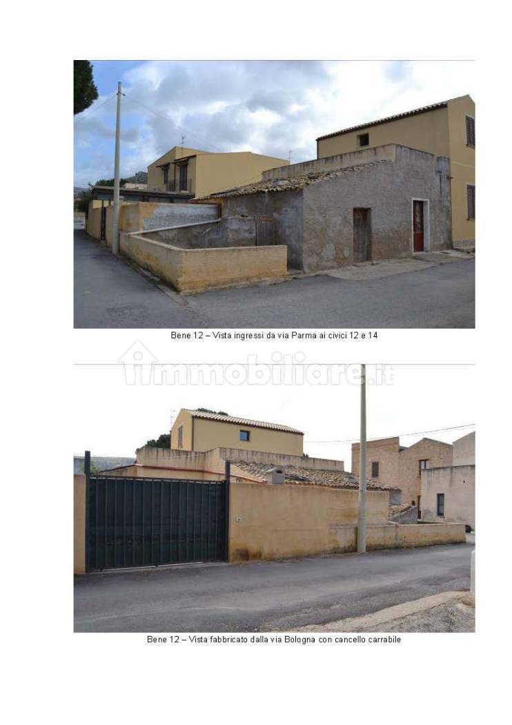 Appartamento all'asta via Parma, Custonaci