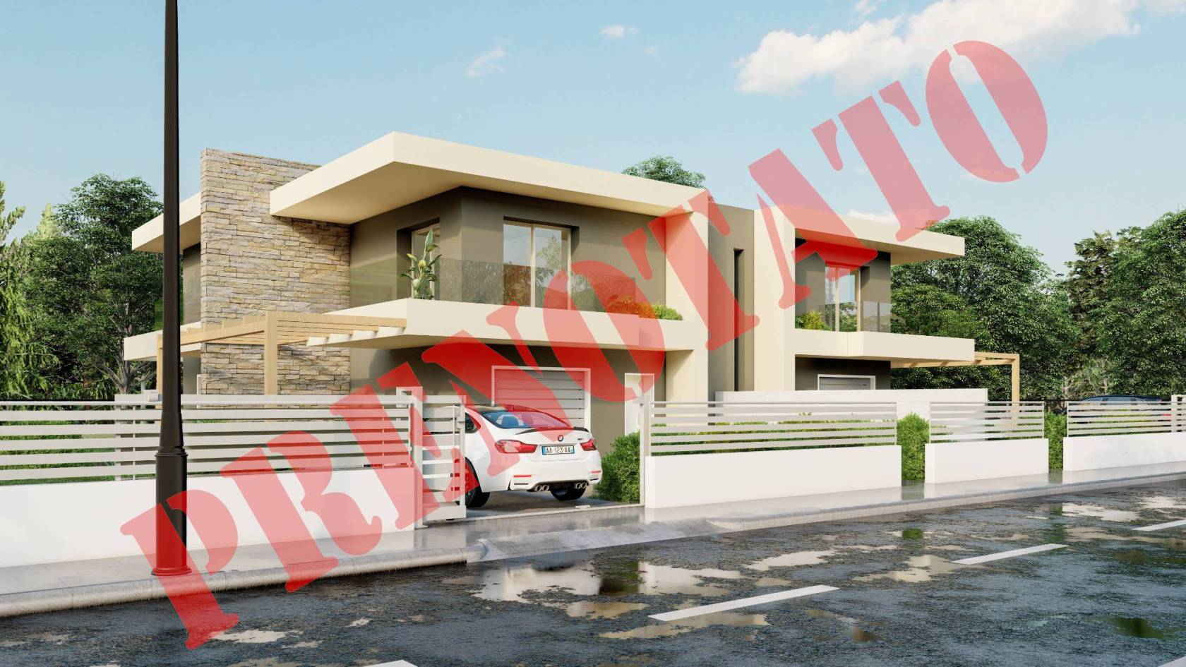 Villa bifamiliare via Belgiojoso, Centro, Forlimpopoli