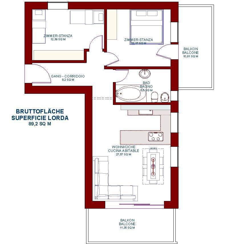 Trilocale buono stato, Parcines