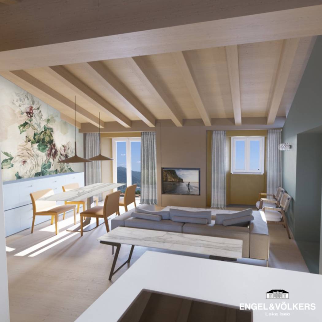 Attico via T  Foresti, Centro, Solto Collina