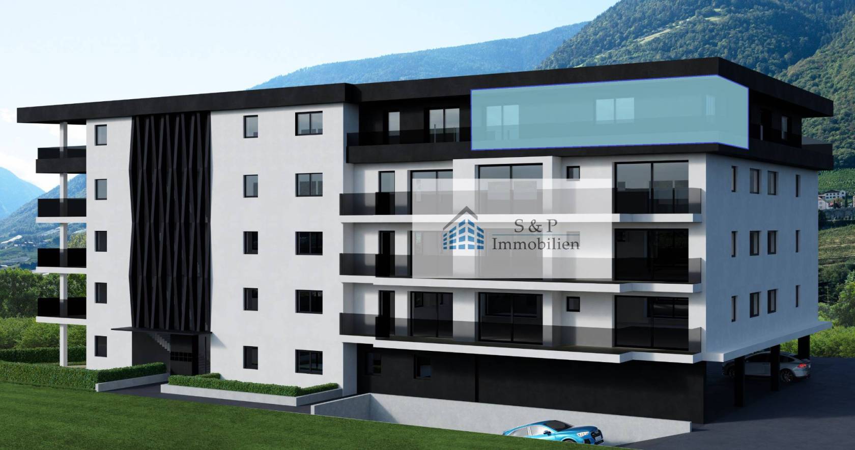 Attico via delle Palade 87/A, Centro, Merano