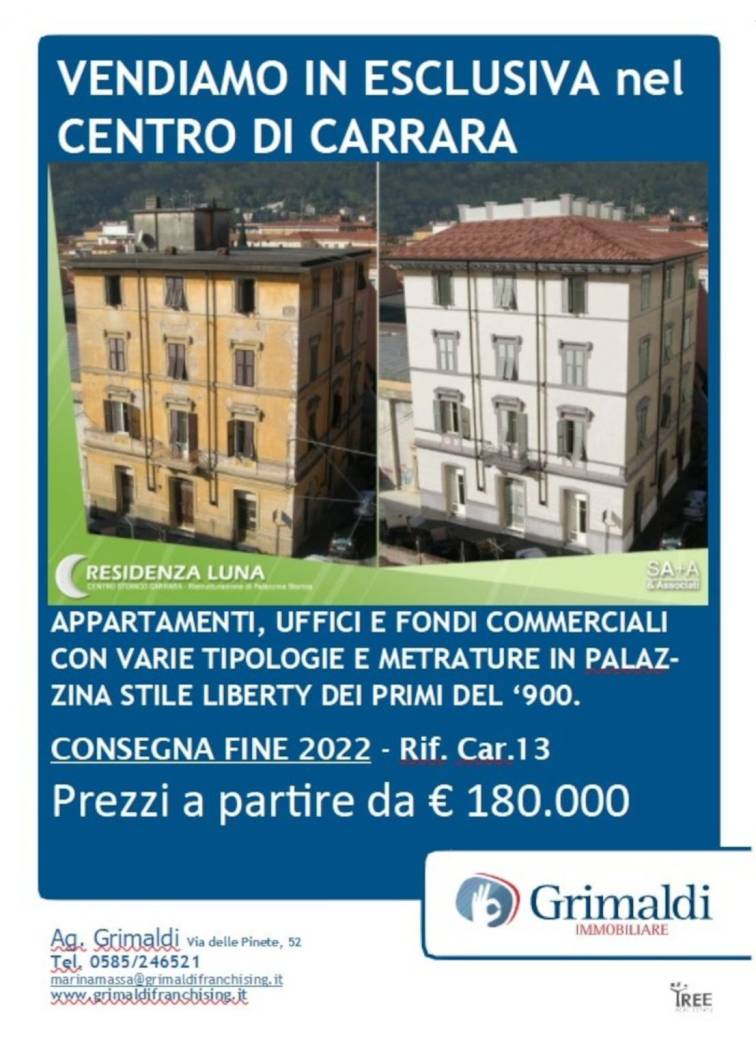 Quadrilocale via PELLICCIA, Centro, Carrara