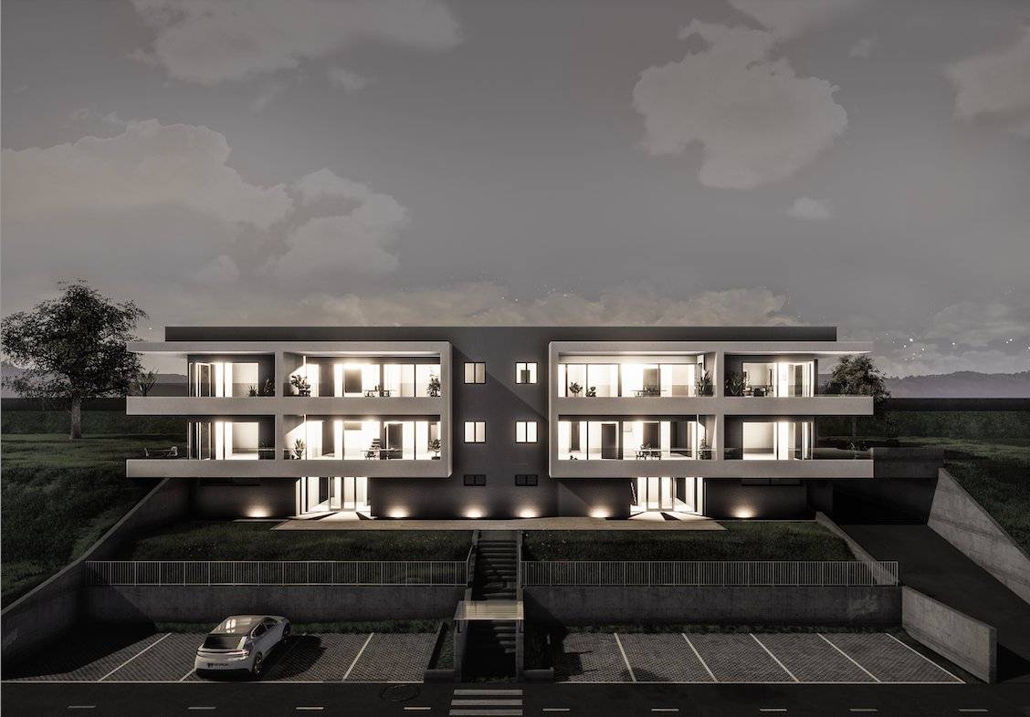 Quadrilocale nuovo, piano terra, Villa Guardia