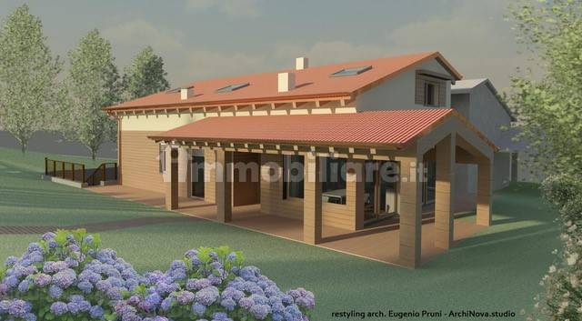 Villa bifamiliare via Suore, Pedagna, Monte Catone, Imola