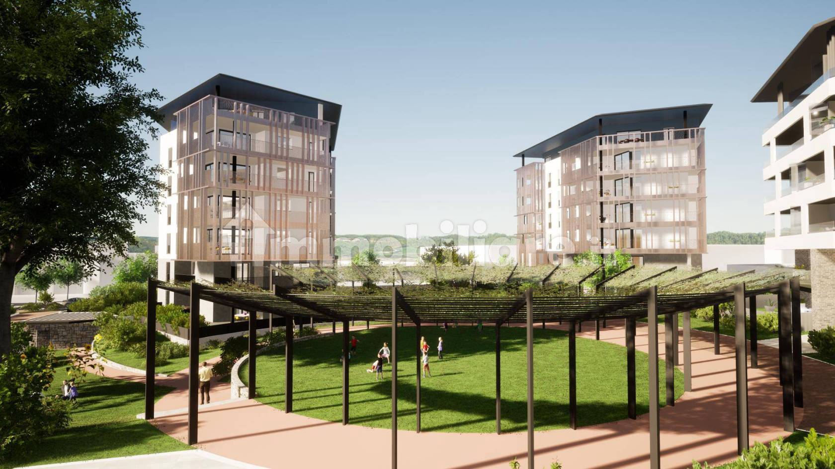 Quadrilocale nuovo, secondo piano, Redona, Bergamo