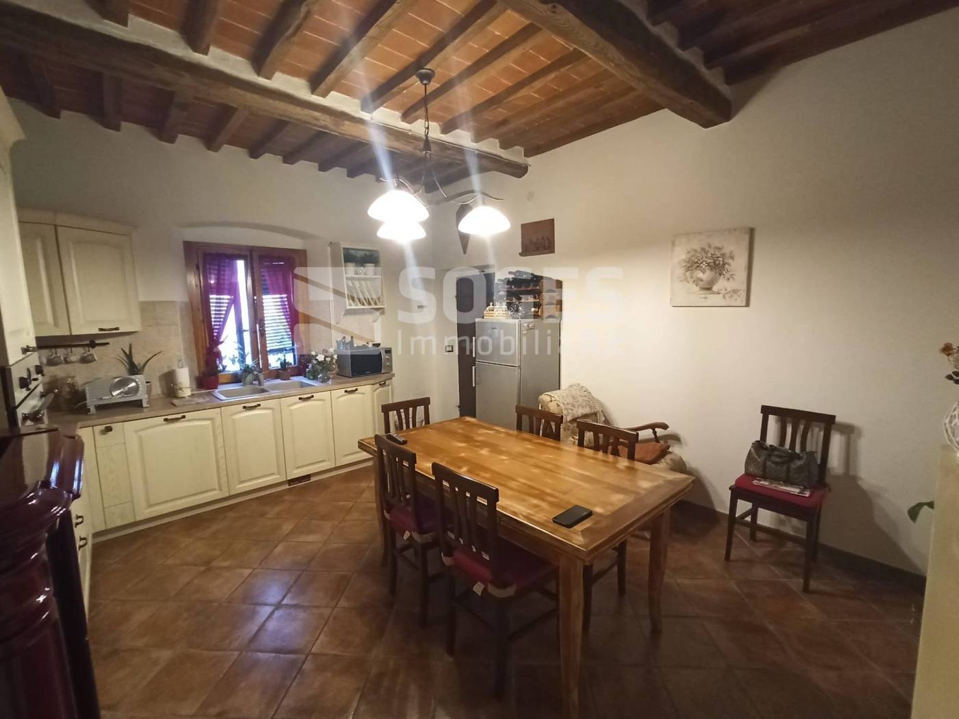 Quadrilocale ottimo stato, primo piano, Loro Ciuffenna