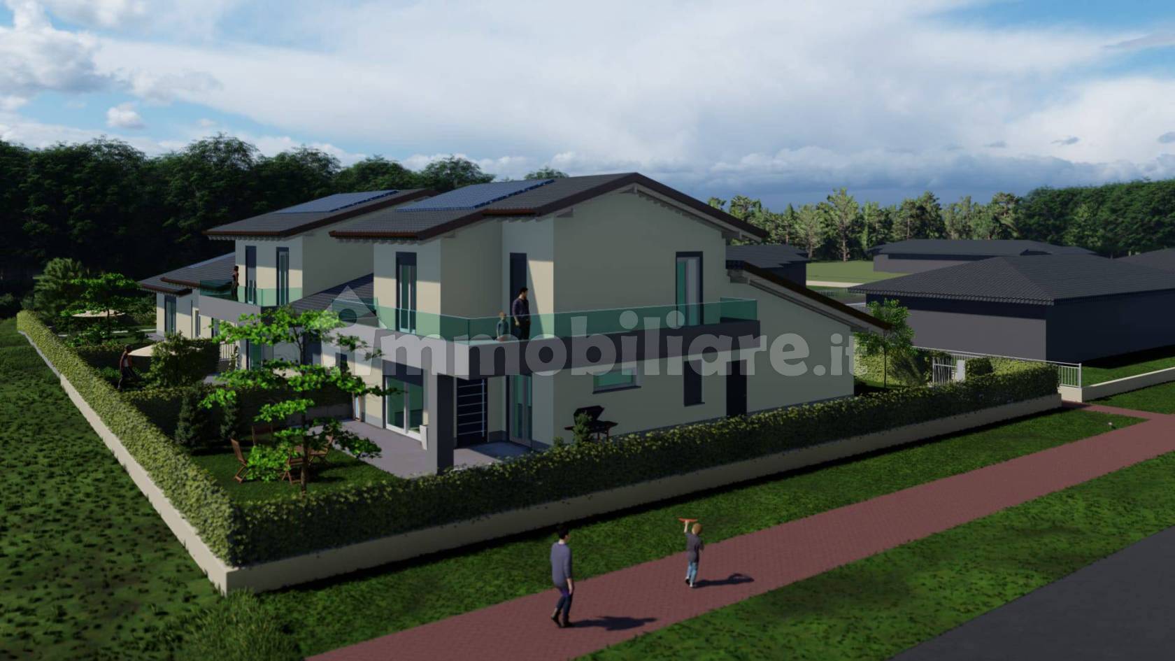 Villa a schiera via Pietro Mascagni, Chignolo d&#x27;Isola