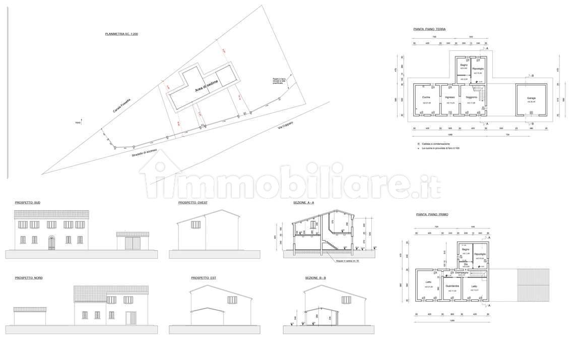 Villa unifamiliare, nuova, 260 m², Via Pomposa, Ferrara