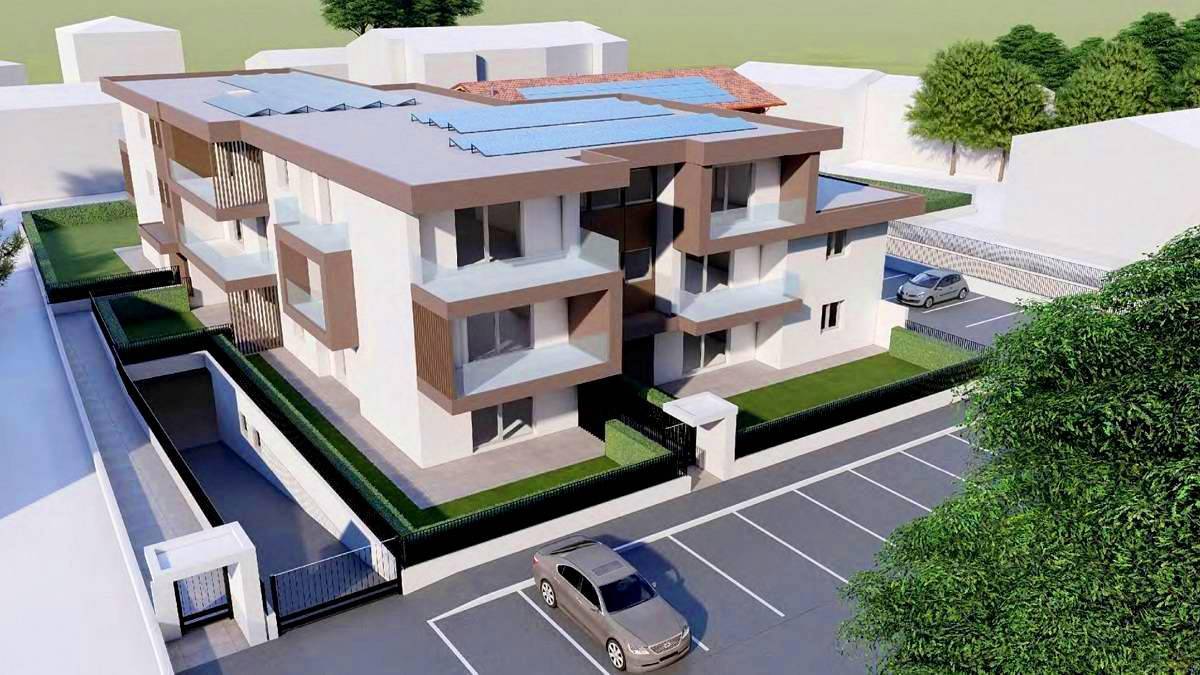 Trilocale via del Caravaggio 1, Centro, Pedrengo