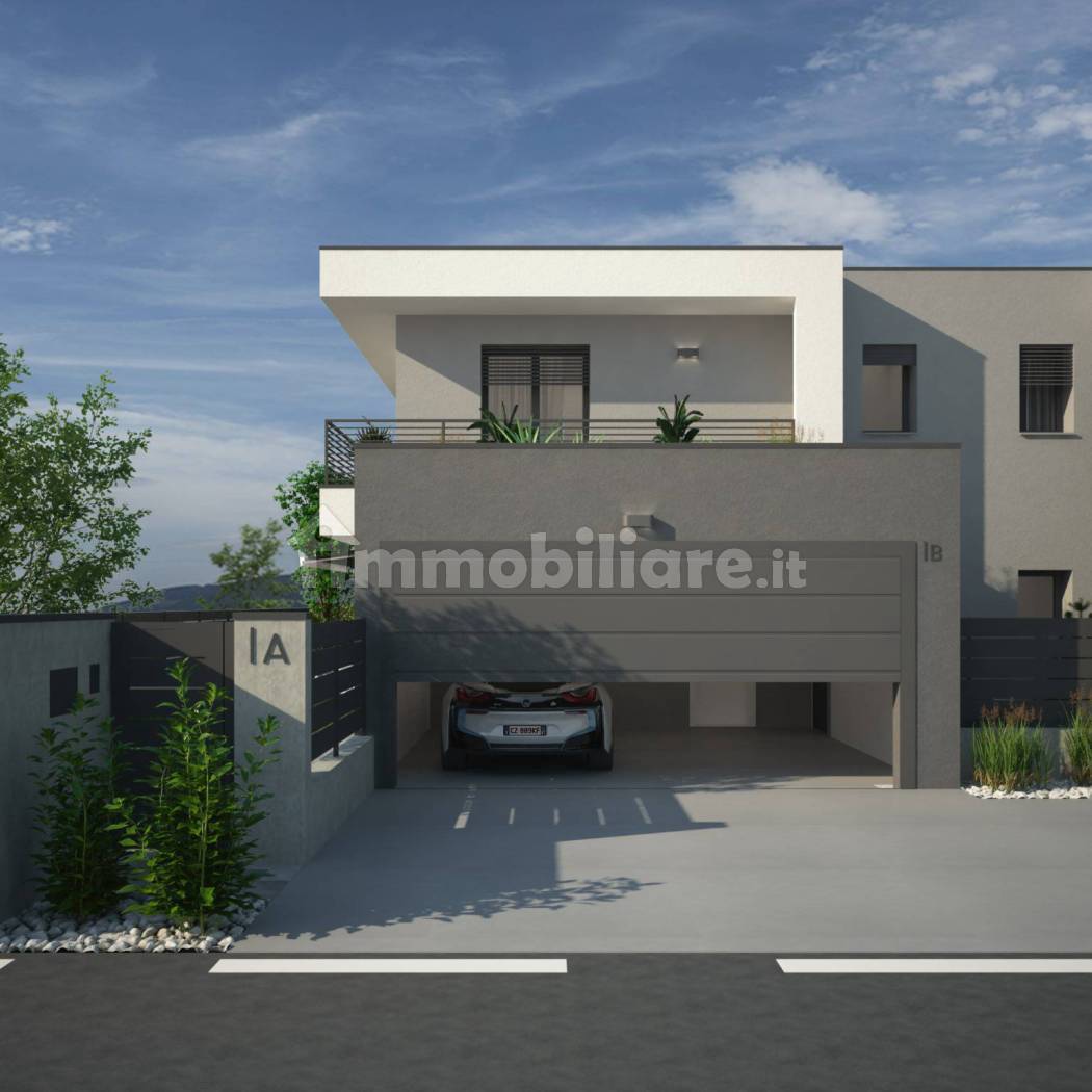 Villa bifamiliare via Berlocca, Stezzano