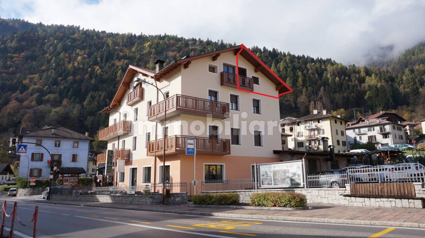 Bilocale via nazionale, Pelugo