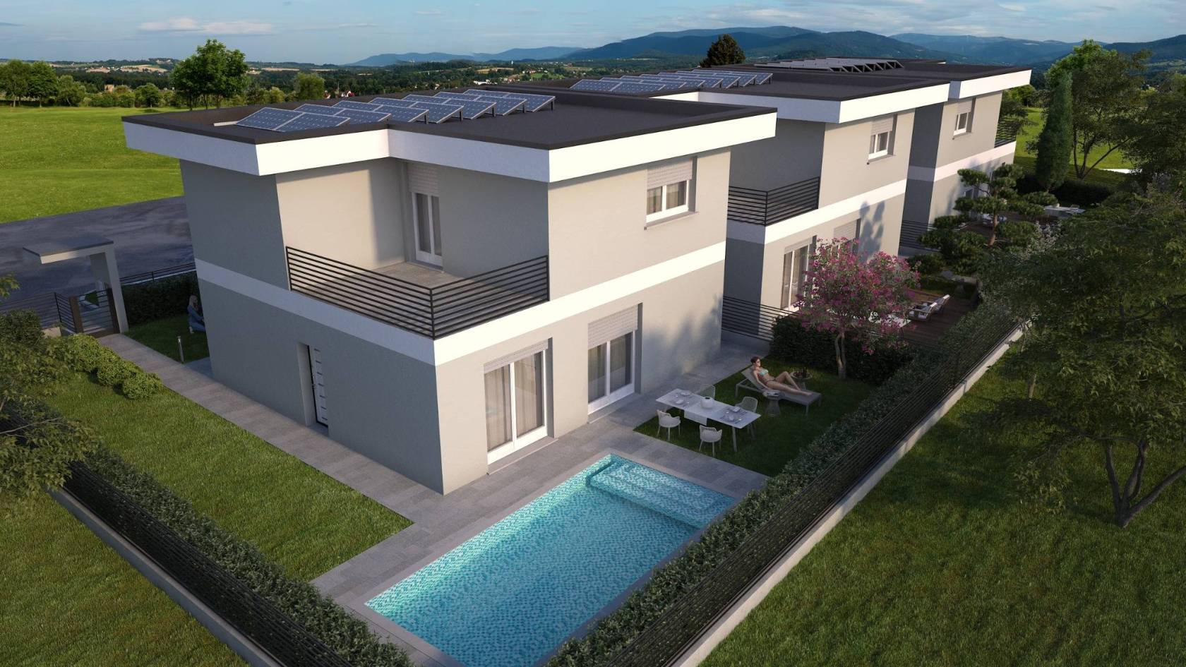 Villa unifamiliare via vallere, Martinengo