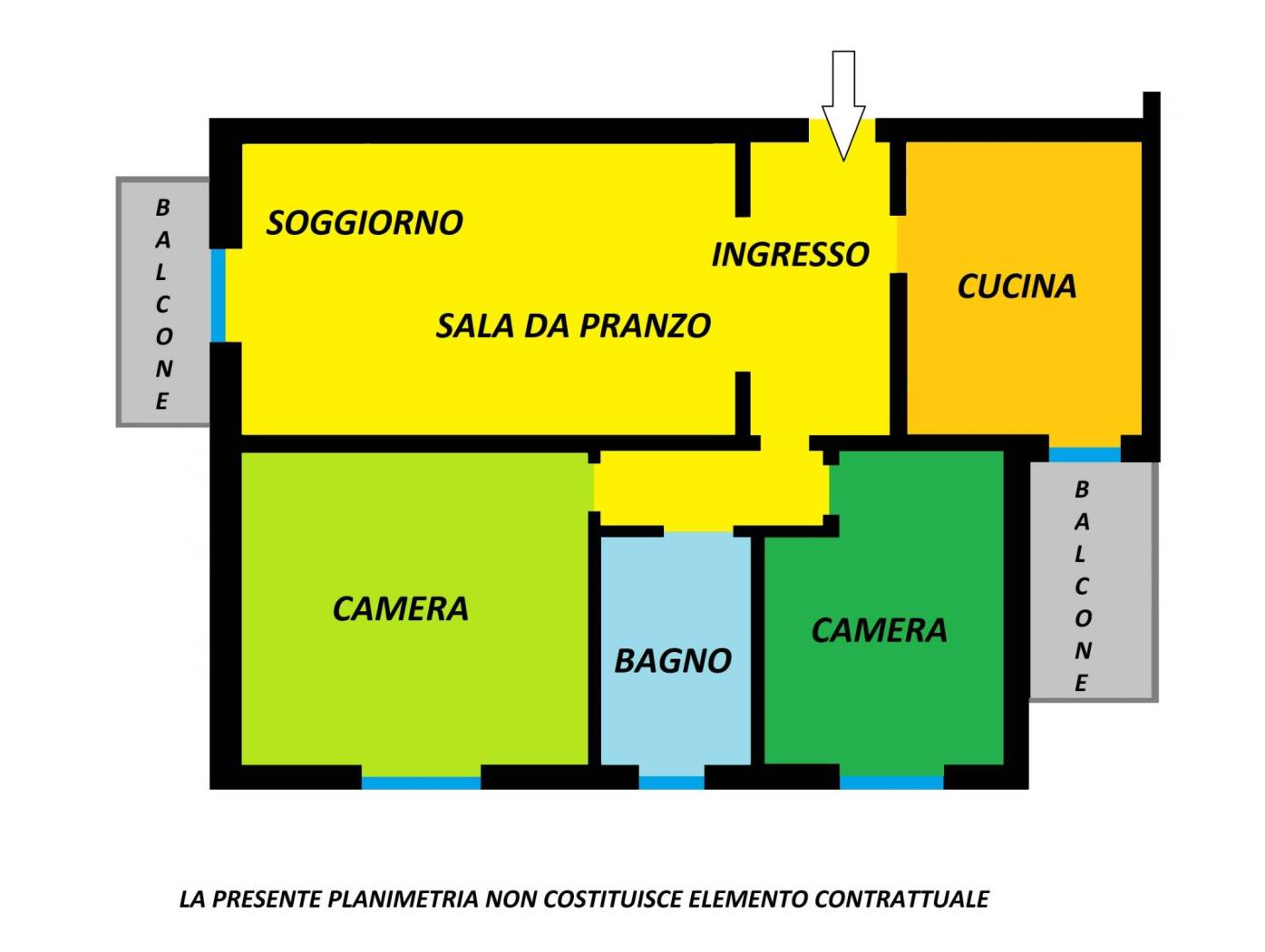 Trilocale via Giacomo Matteotti 66, Cameri