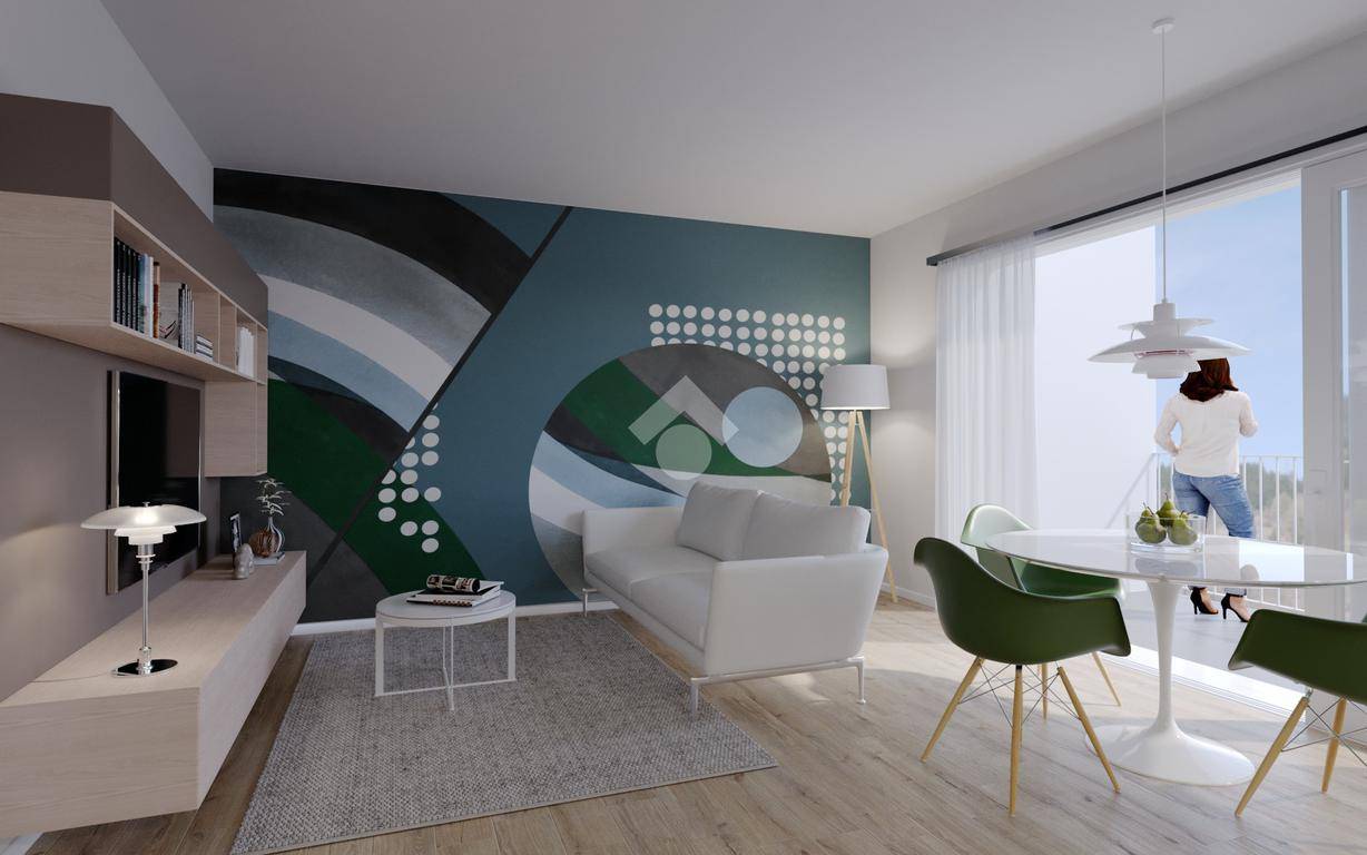 Trilocale via Montessori 3, Centro, Riva del Garda