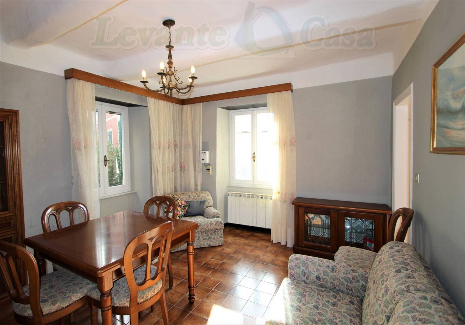 Trilocale buono stato, primo piano, Ruta, Camogli