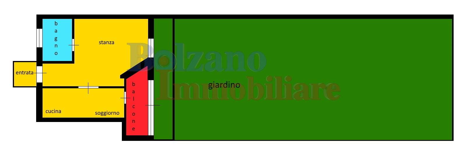 Bilocale via della Vigna, Gries - San Quirino, Bolzano