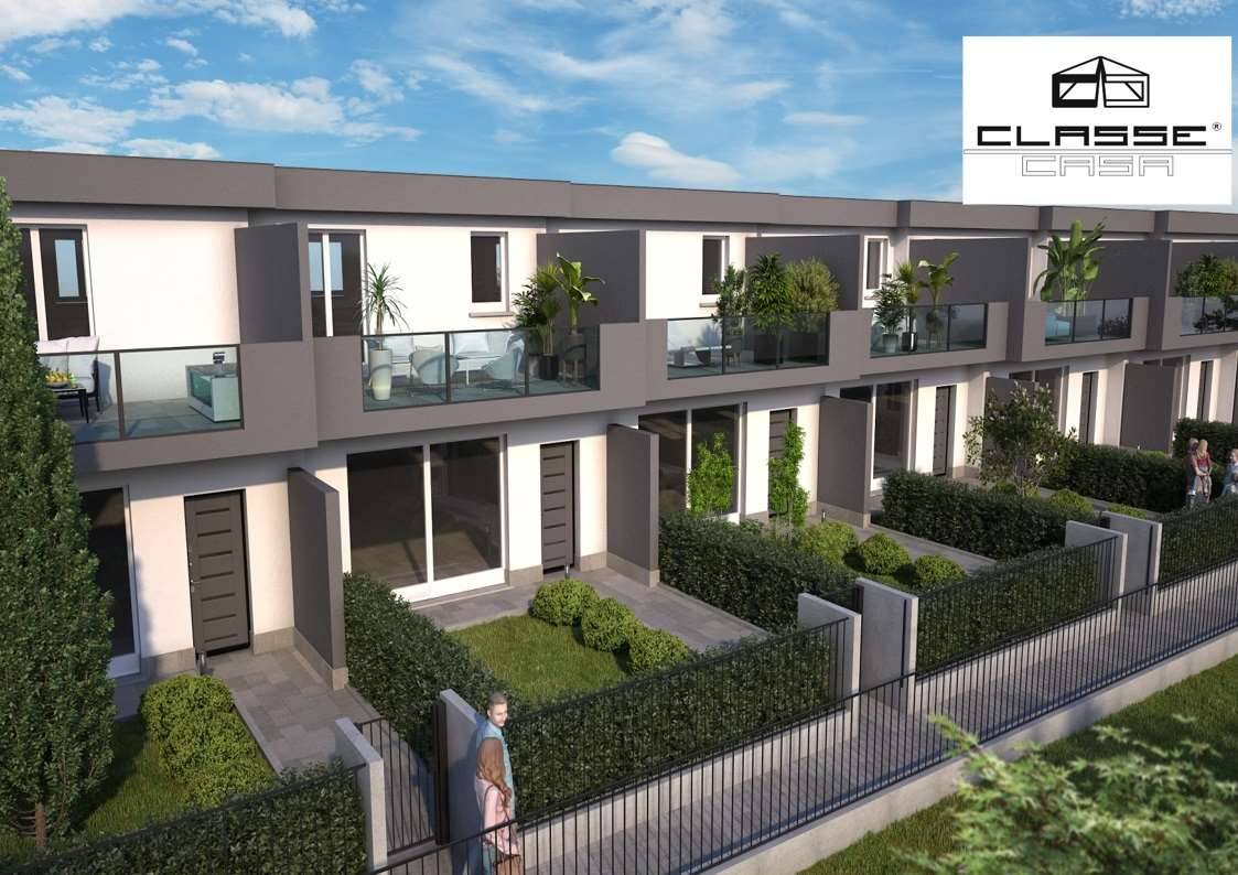 Villa a schiera via Bastone, Centro, Sforzatica, Dalmine