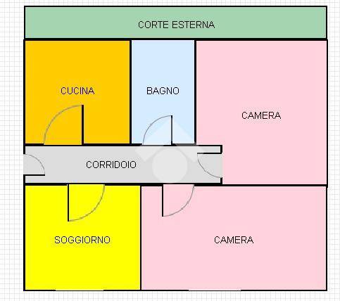 Trilocale via nievo 7, Monteluce - Ponte Rio, Perugia
