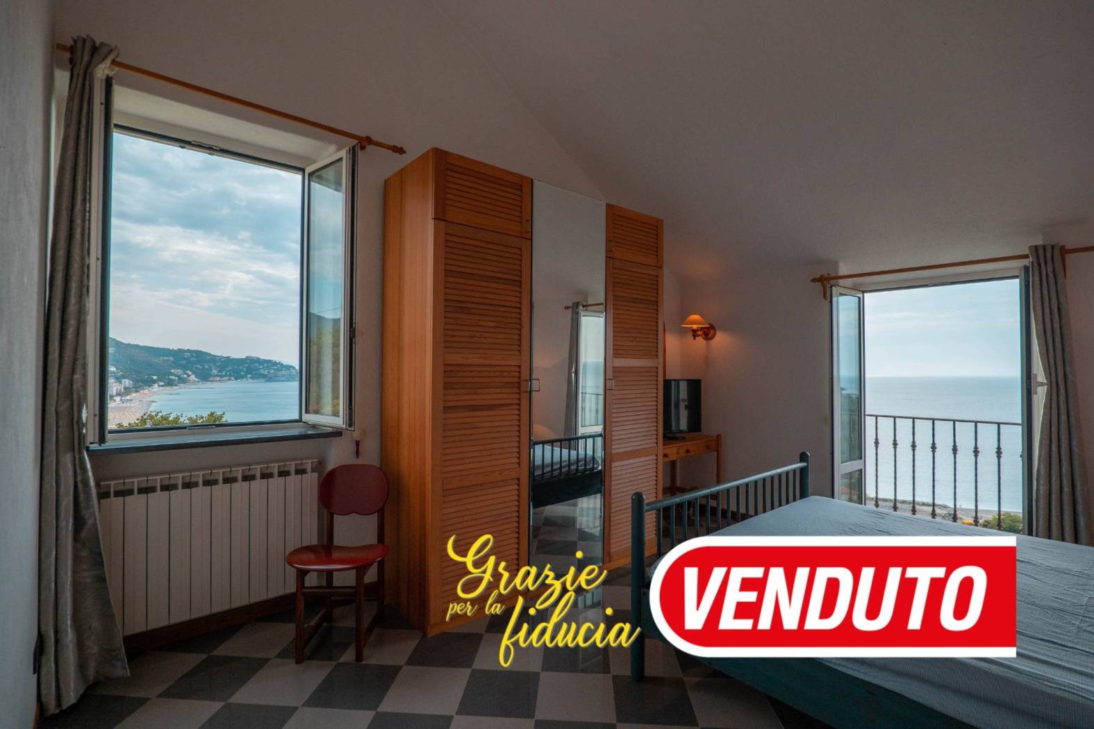 Bilocale ottimo stato, secondo piano, Spotorno