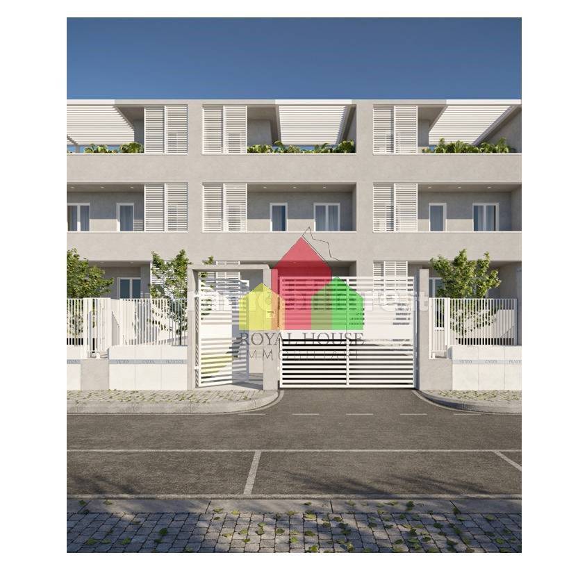 Villa a schiera via M  Basile, Parete