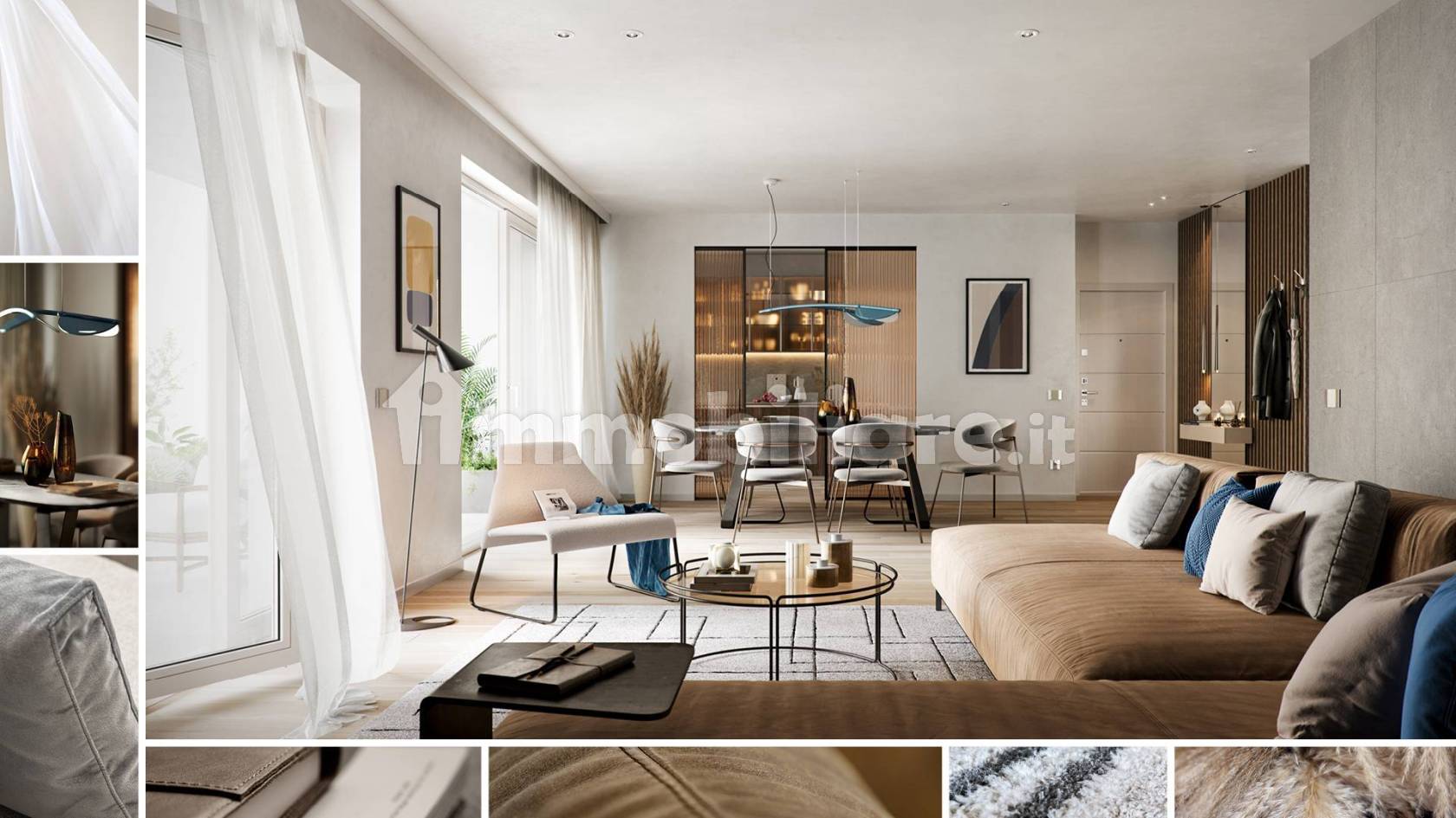 Trilocale nuovo, quinto piano, Borghi, Como