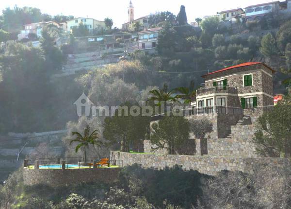 Villa unifamiliare via delle Ginestre, Grimaldi, Mortola, Ventimiglia