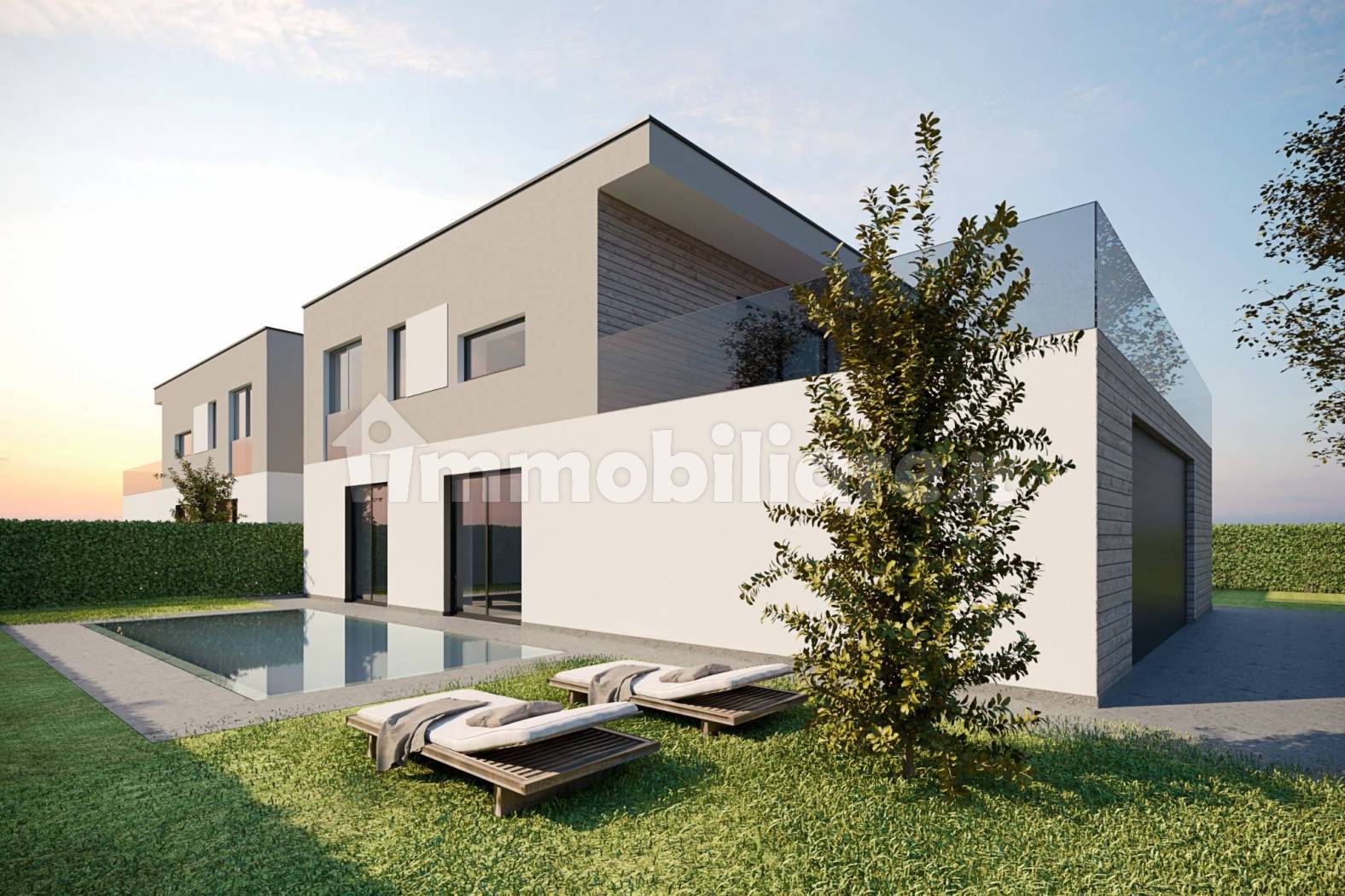 Villa unifamiliare, nuova, 300 m², Centro, San Fermo della Battaglia