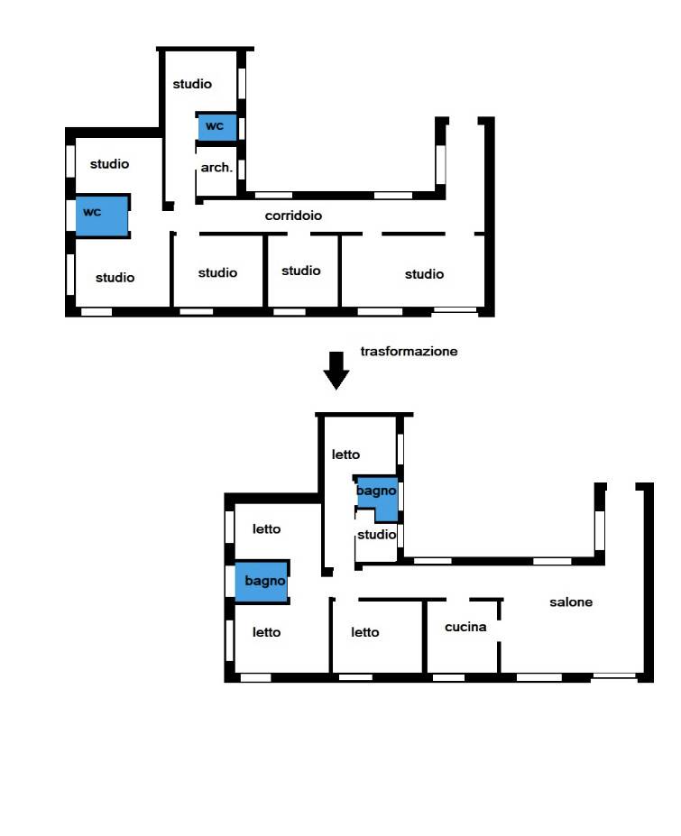 Appartamento corso del Popolo 161, Centro Storico, Rovigo