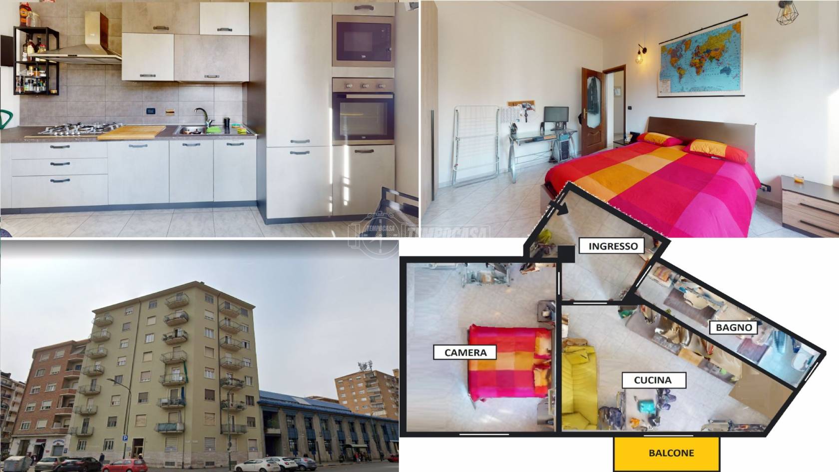 Bilocale piazza respighi 13, Barriera di Milano, Torino