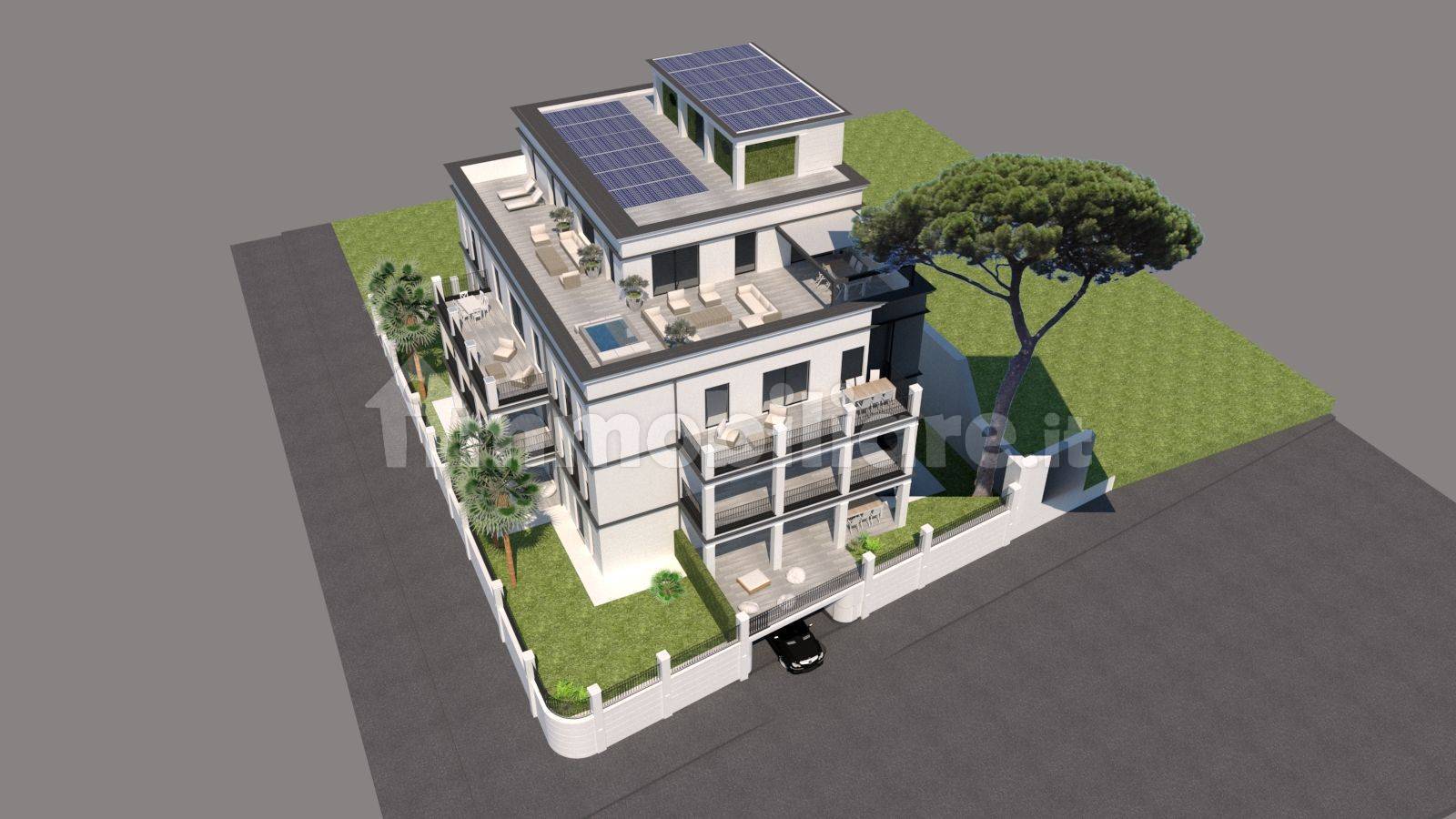 Quadrilocale via Giordano Bruno, Albaro, Genova