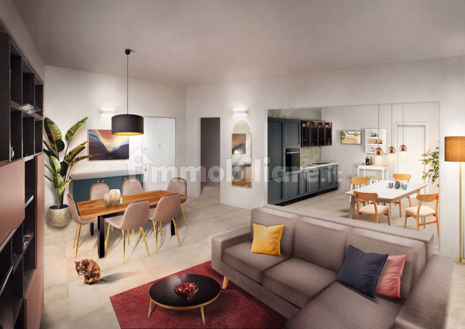 Appartamento in villa, nuova, 144 m², Città, Montevarchi