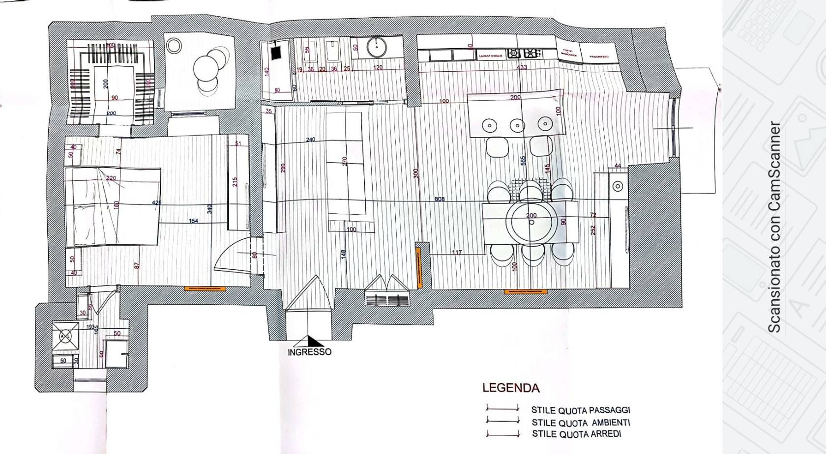 Trilocale corso Vittorio Emanuele II, Trani