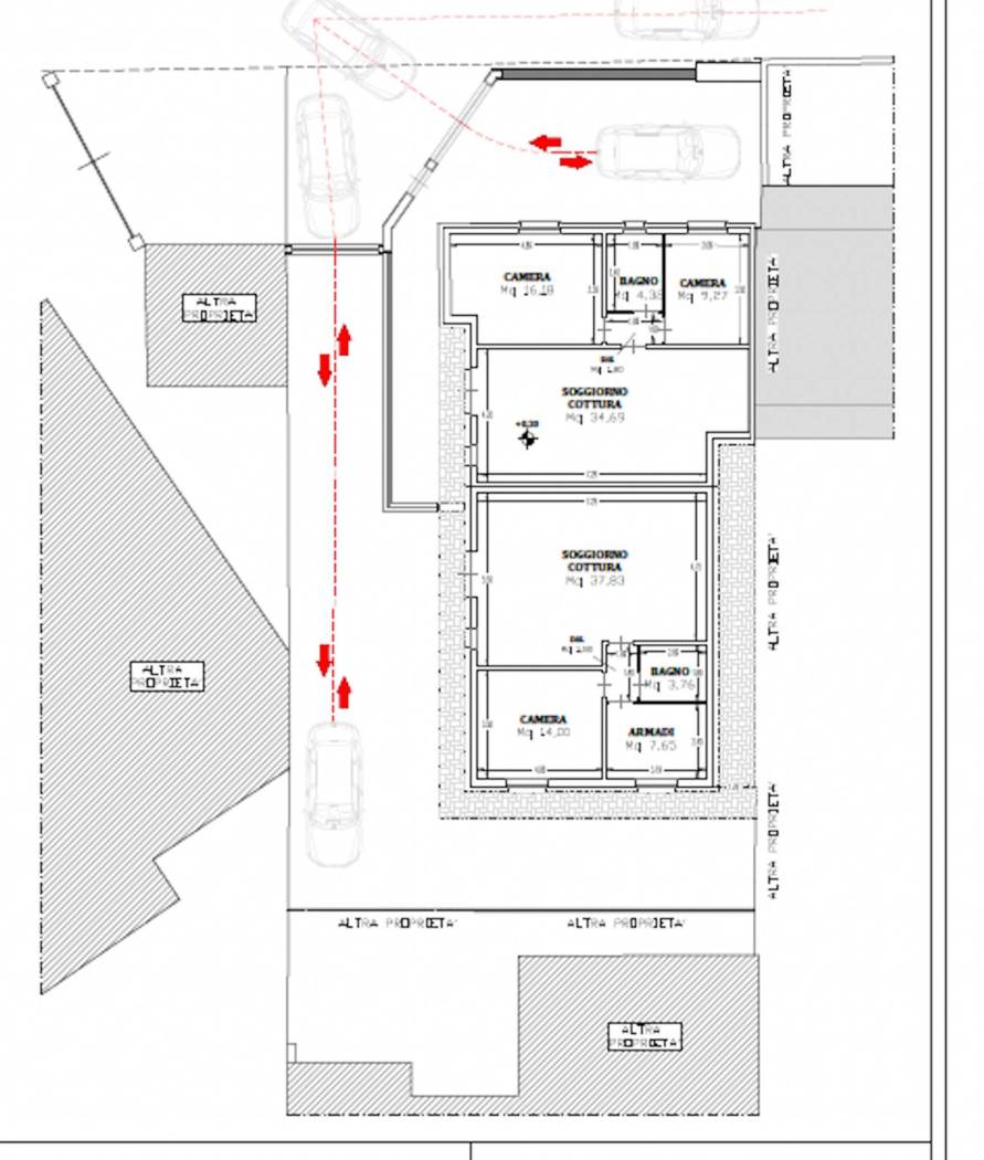 Trilocale via Umbria, Pietrasanta
