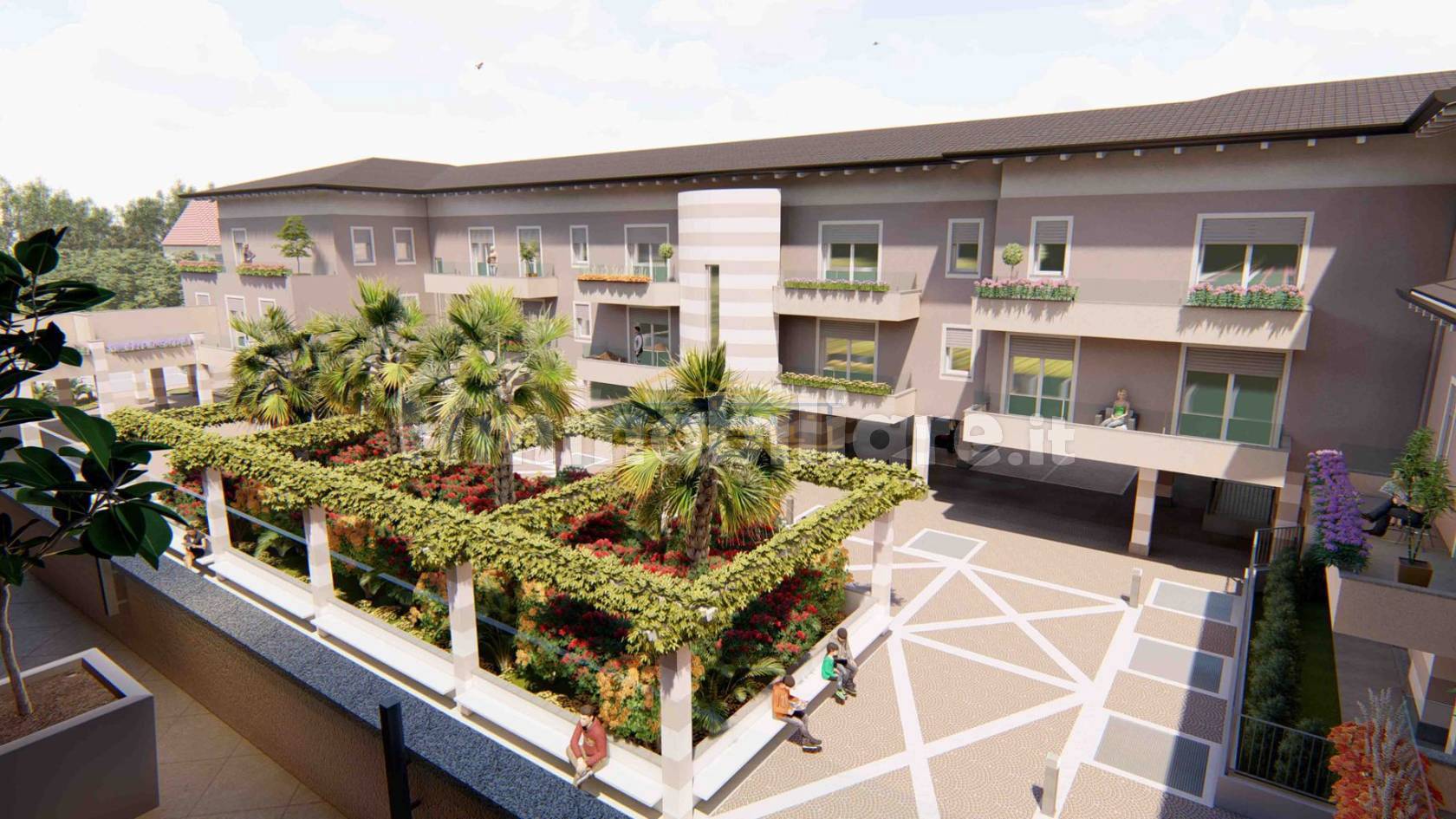 Bilocale via Alessandro Manzoni, Calusco d&#x27;Adda