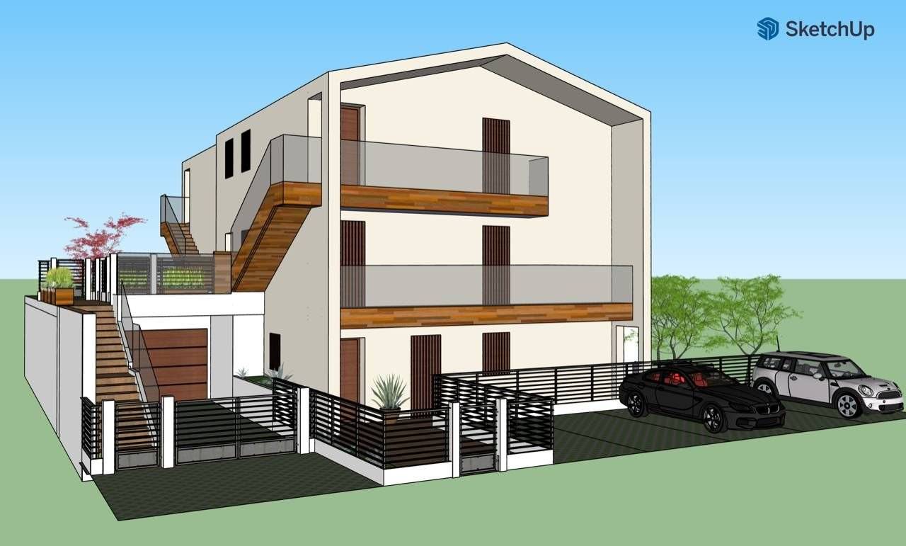 Trilocale via Santa Barbara, Centro, Ostra