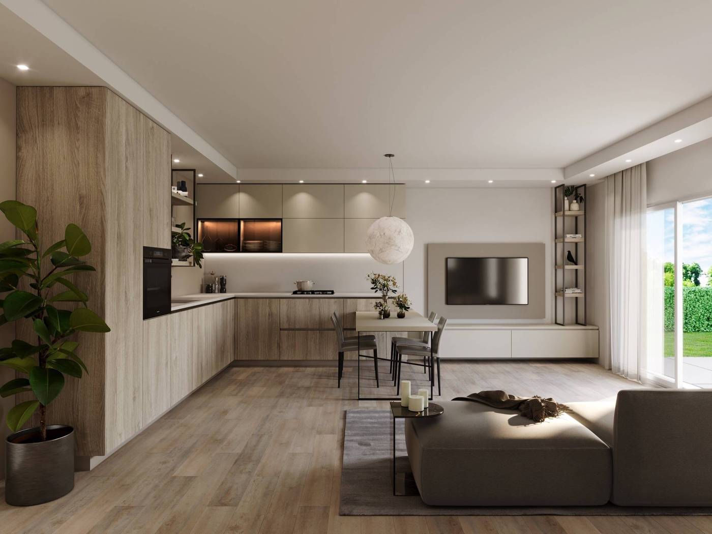 Appartamento in villa via Adamello, Azzano San Paolo