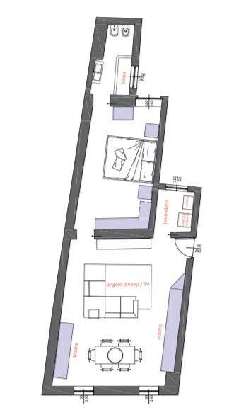Bilocale ottimo stato, piano terra, Centro Storico, Lodi