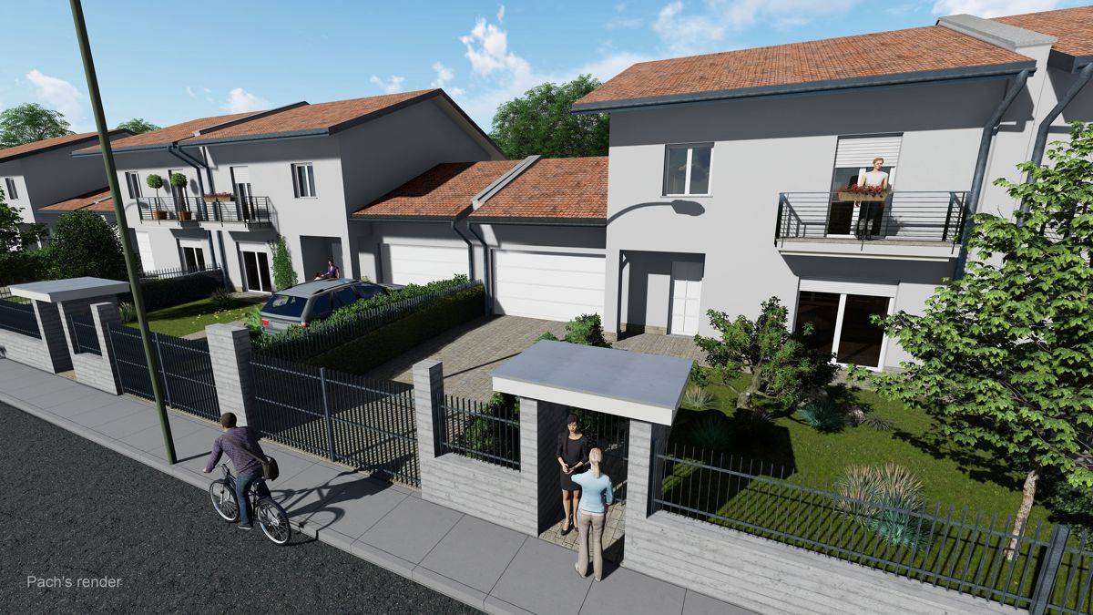 Villa a schiera via amleto bertoni, 1, Saluzzo