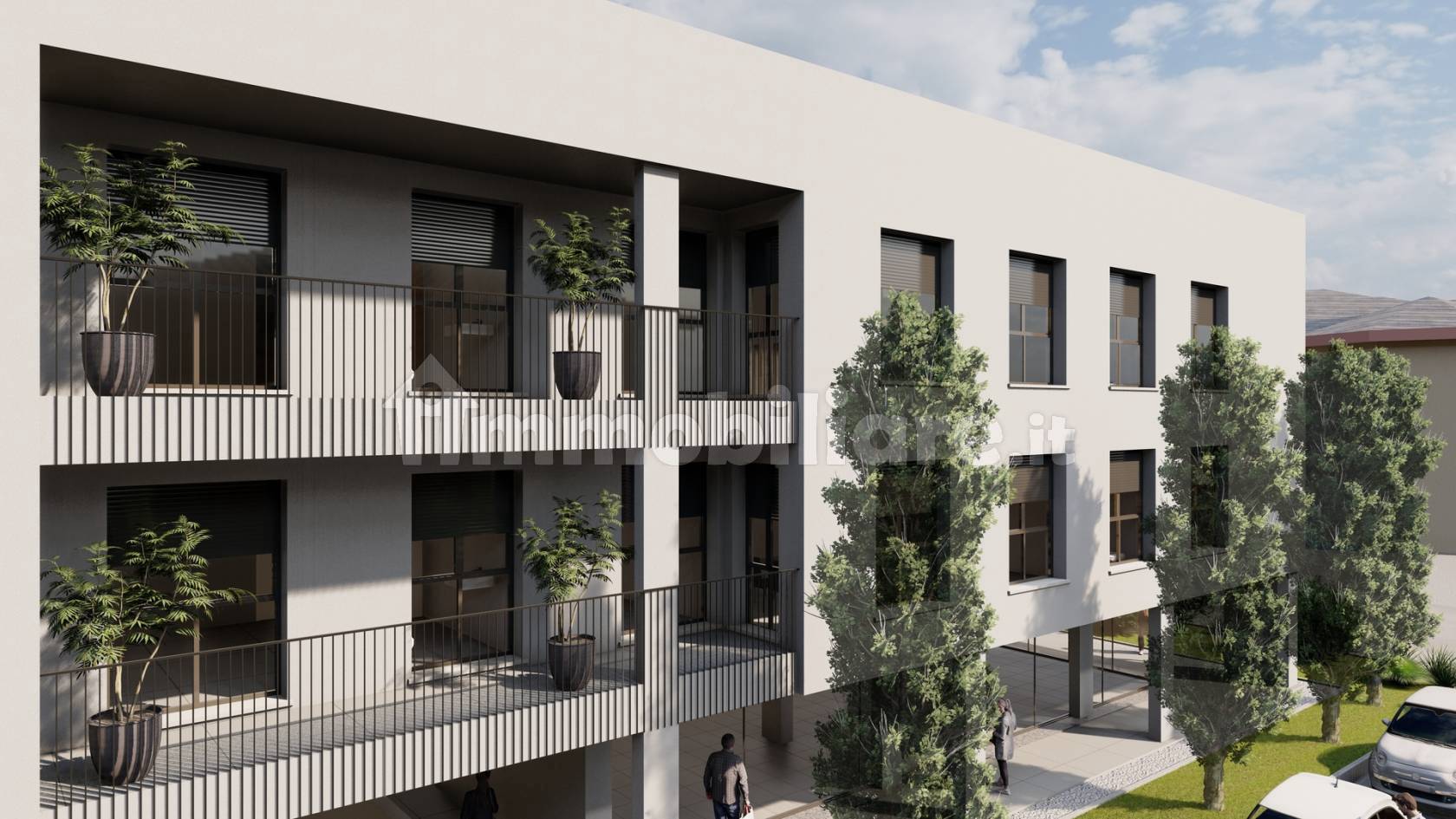 Appartamenti e Negozi - locali commerciali di nuova costruzione a Gazzada Schianno