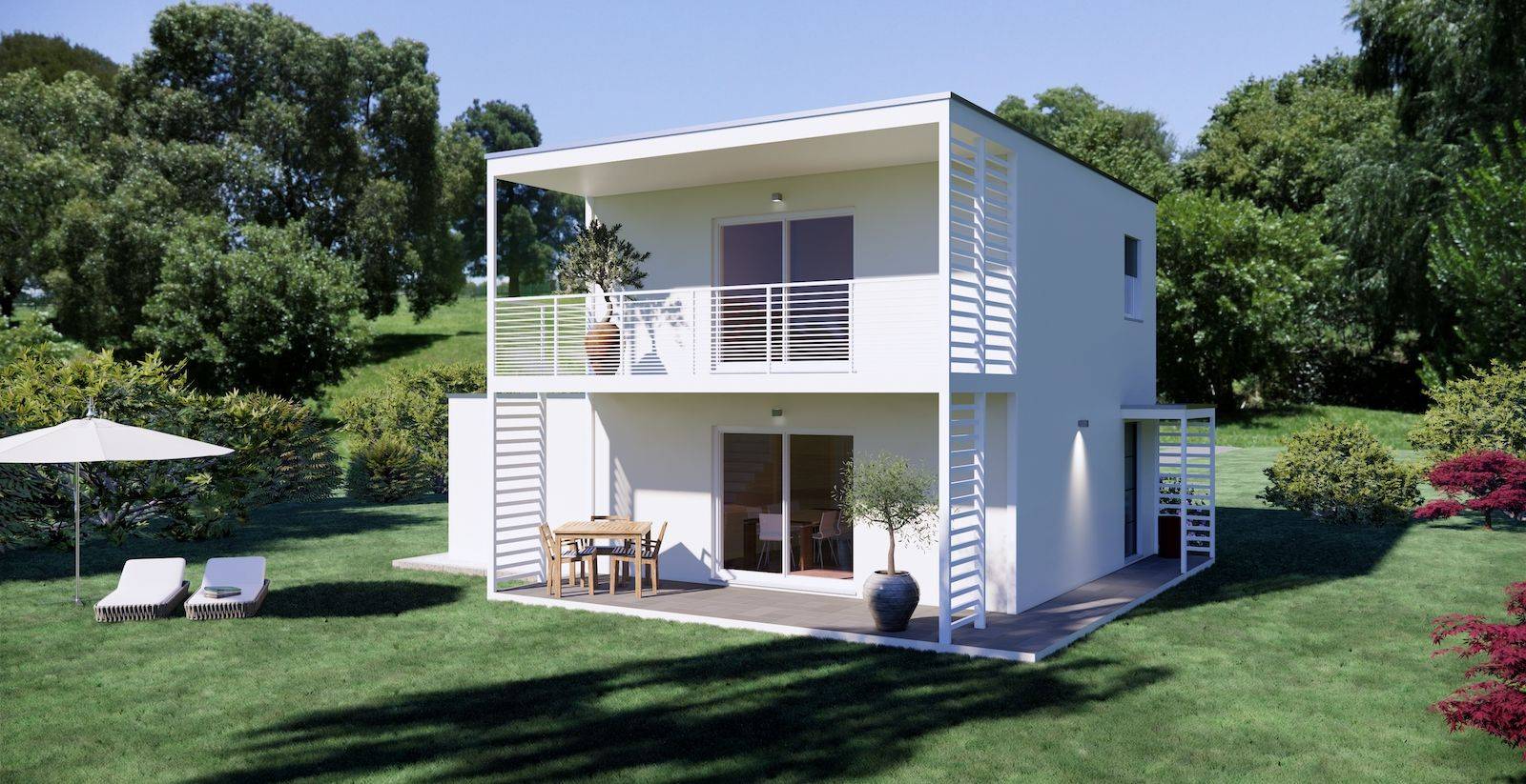 Villa unifamiliare via Vignale, Occhieppo Superiore