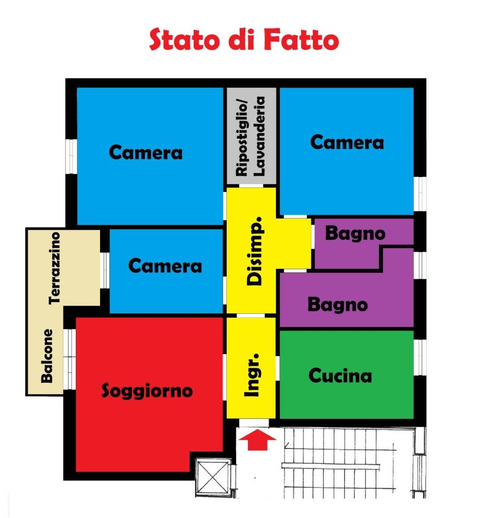 Quadrilocale via Giosuè Borsi 41, Viale Bovio - Piazza Duca degli Abruzzi, Pescara