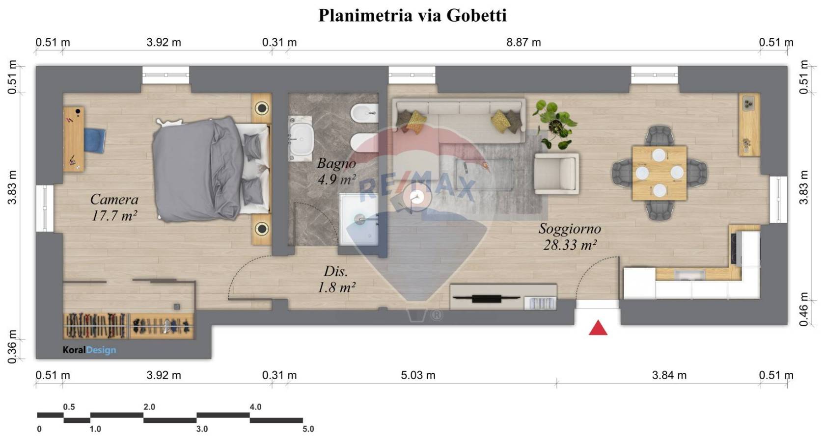 Bilocale via Pietro Gobetti 5, San Leonardo, Parma