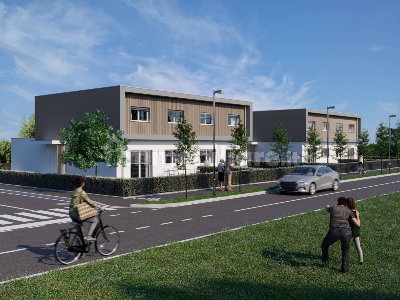 Villa a schiera via Vittorio Bachelet, Calcinate