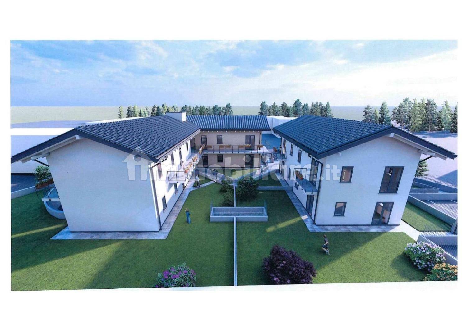 Bilocale nuovo, primo piano, Oltrona di San Mamette