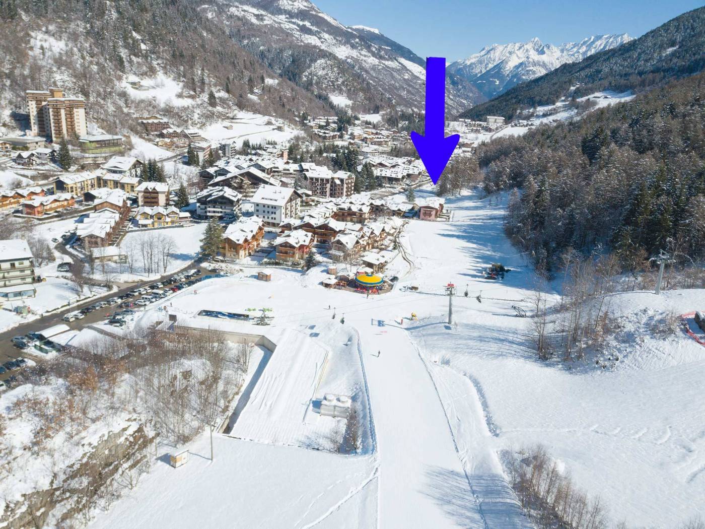 Trilocale via Europa 110, Aprica