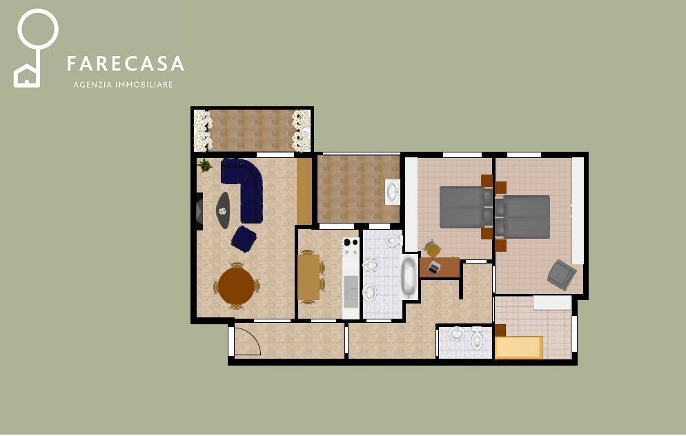 Quadrilocale via Cona 104 N, Teramo