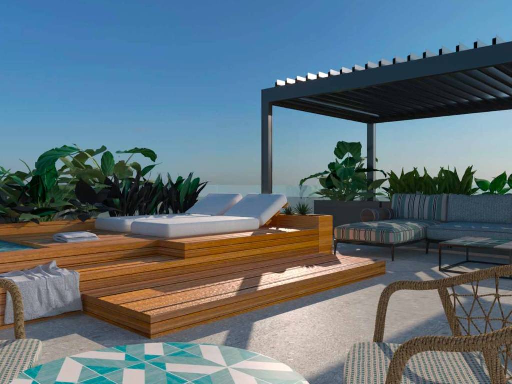 Vendita Attico in via Marcantonio dal Re Milano. Nuovo, posto auto, con ...